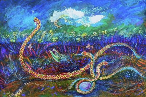 The Healing of Serpents at Easter