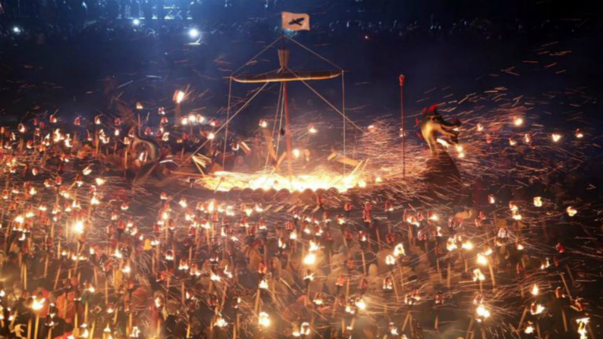 Scotland Celebrates Viking Roots at Up Helly Aa Fire Festival