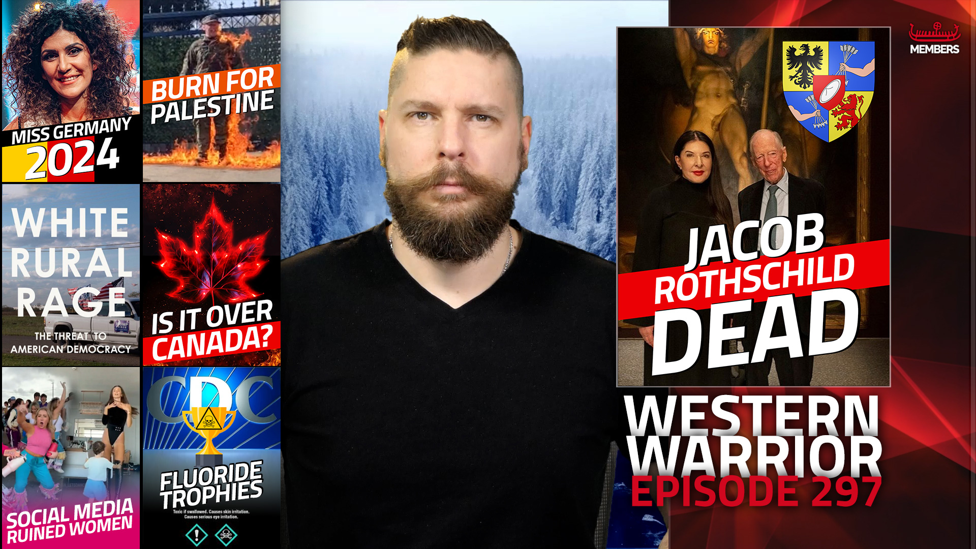 Jacob Rothschild Dead, Burn For Palestine & White Rural Rage - WW Ep297