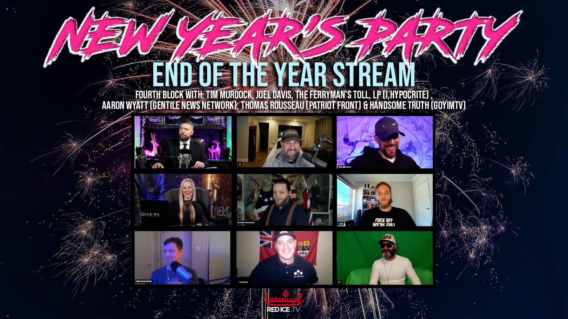 New Year's Party With Tim Murdock, Joel Davis, Ferryman's Toll, I ...