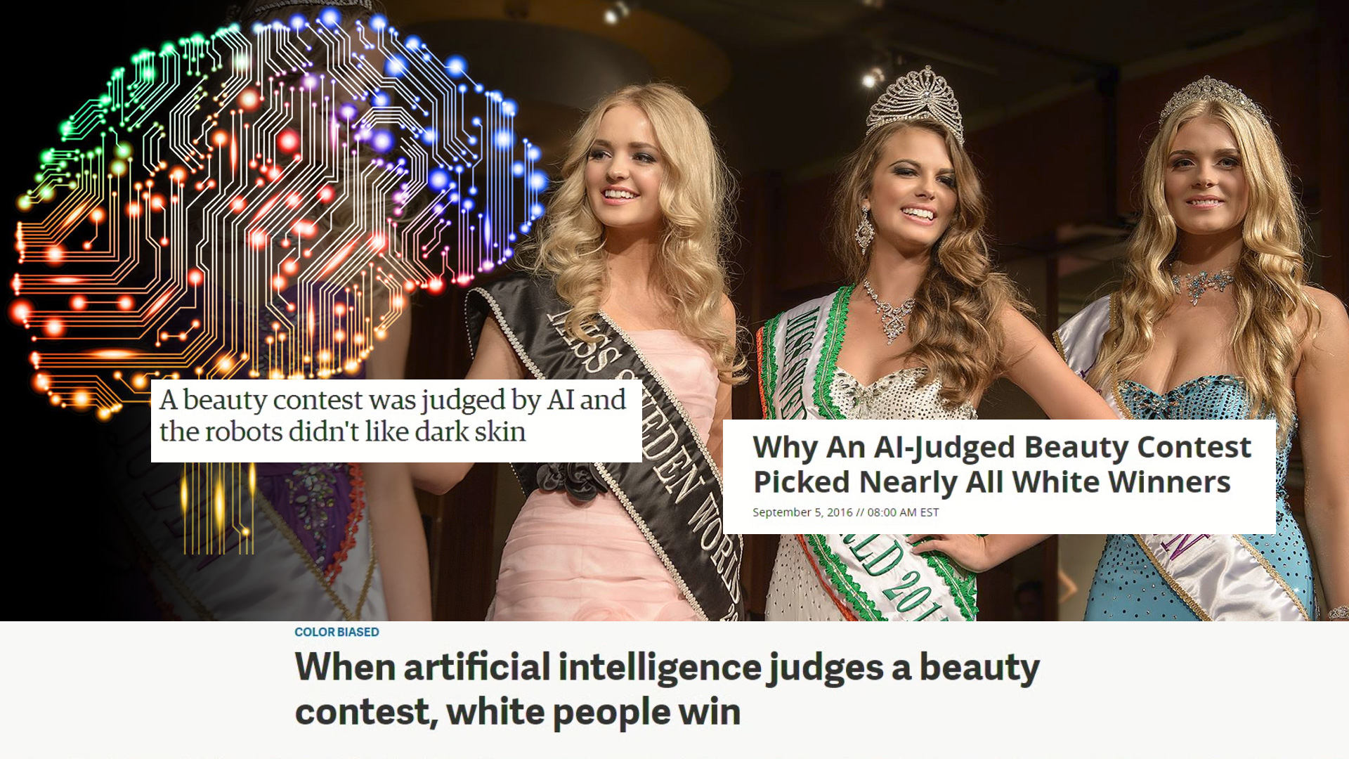 Red Ice Live - Robots Judge Beauty Contest & Prefer Mostly Europeans