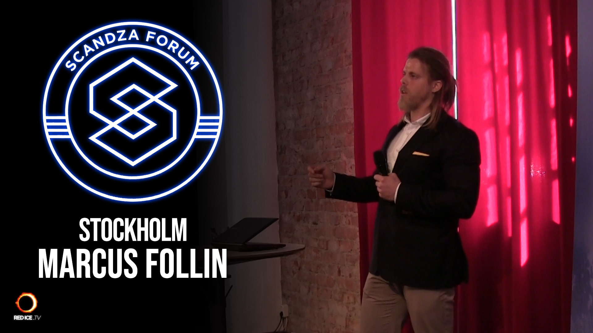 Scandza Forum Stockholm, 2018 - Introduction and Marcus Follin